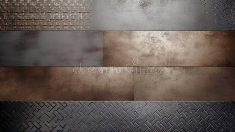Set Texture Group of Metallic Gradient Steel Shiny Background Silver ...