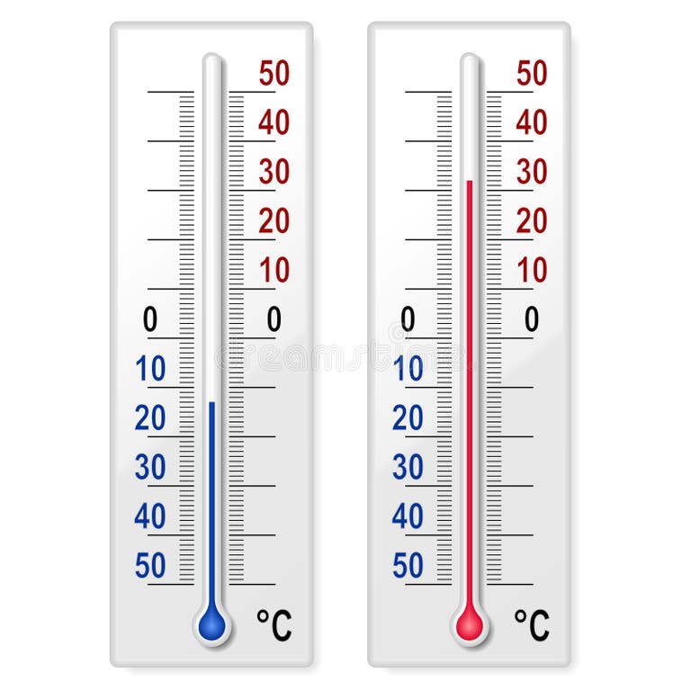 Thermometers Collection Stock Illustrations – 293 Thermometers ...