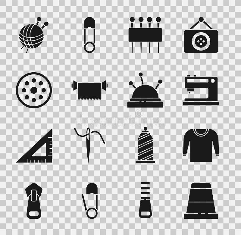 Set Thimble for Sewing, Sweater, Sewing Machine, Needle, Textile Fabric ...