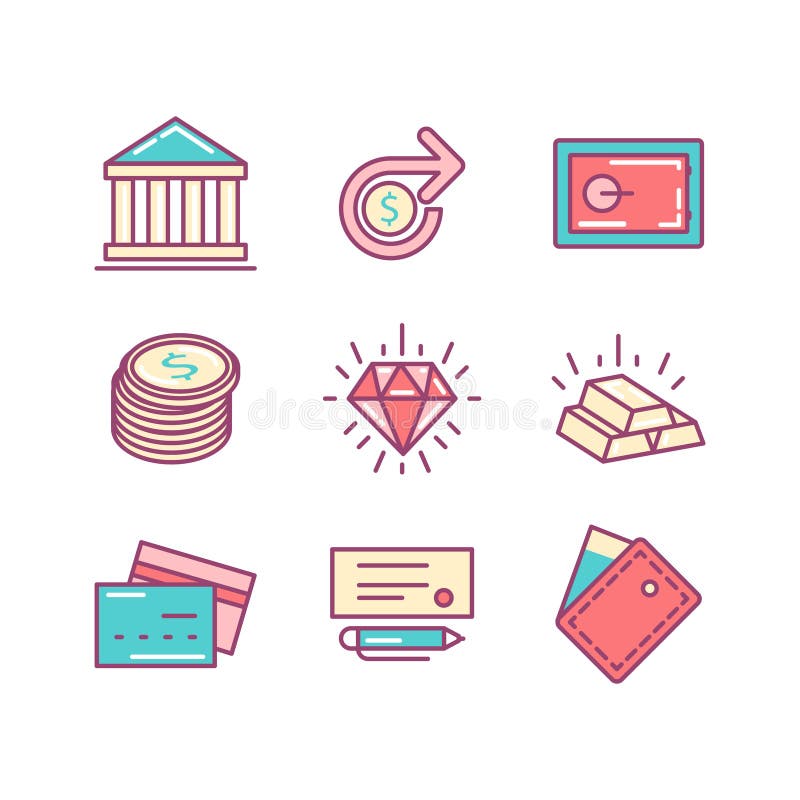 Flat Money Banknotes Toss Up Man Vector. Stock Vector - Illustration of ...