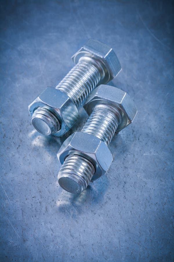 Big threaded bolt close-up stock photo. Image of pipe - 13223374