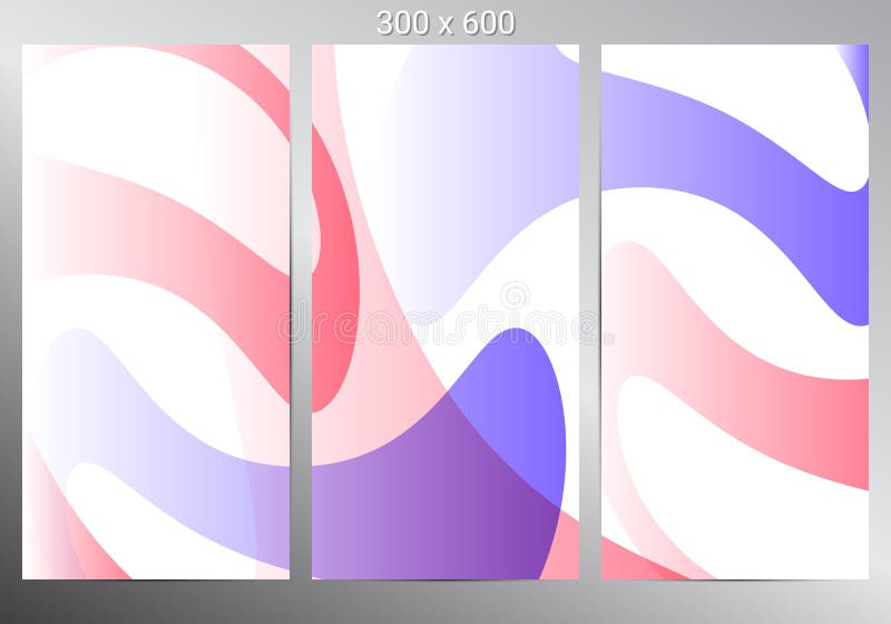 Set of Three Banners. Vector Illustration Stock Vector - Illustration ...