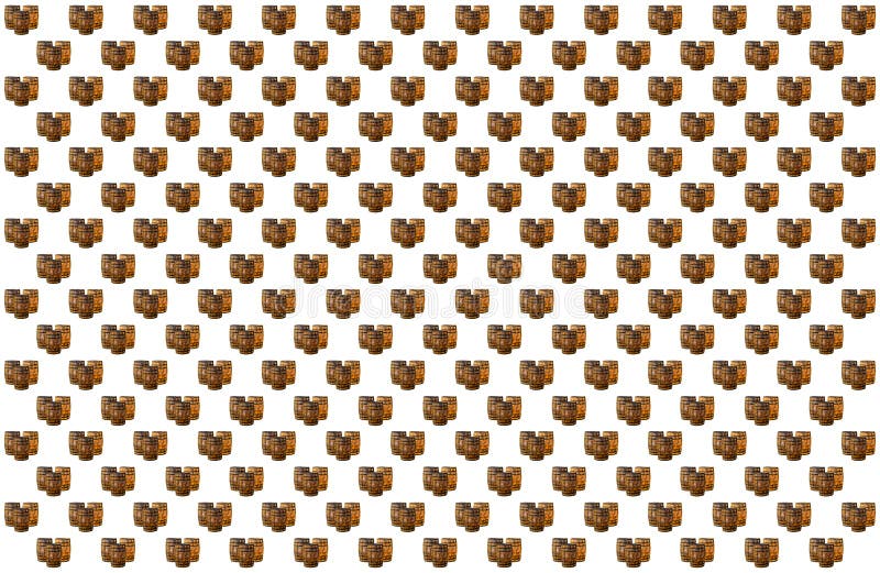 Set Three Barrels Brown Pattern Winemaking Symbol for Scotch Tape on an ...