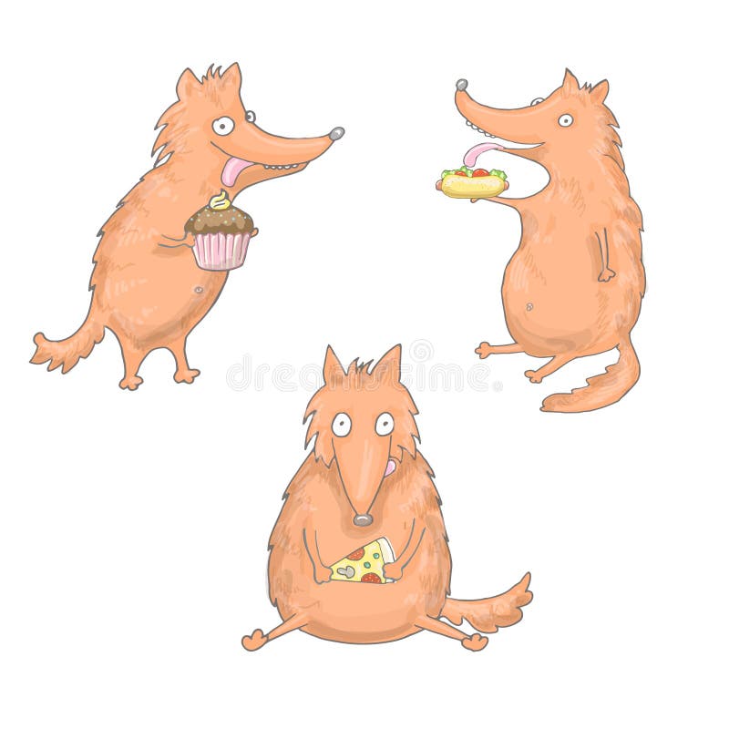 Eating Pizza Stock Illustrations – 14,730 Eating Pizza Stock ...