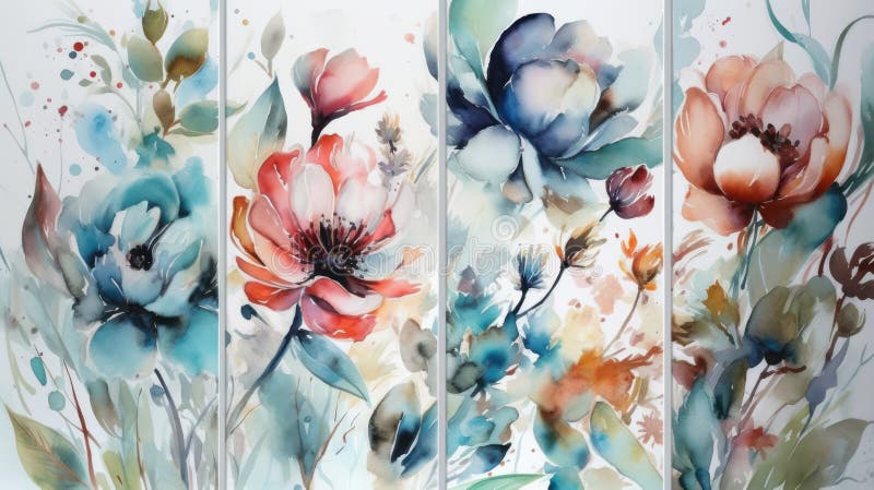 A Set of Three Images for Creative Projects . Stock Illustration ...