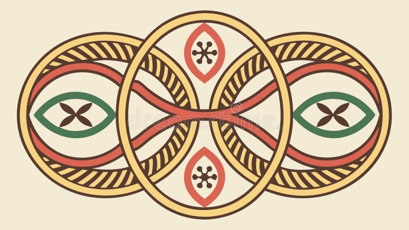 Ornate Circular Cultural Emblems Stock Illustrations – 7 Ornate ...