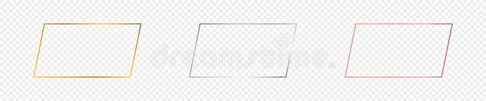 Rectangular Shiny Frames Stock Illustrations – 660 Rectangular Shiny ...