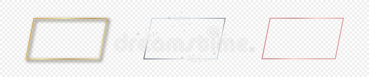 Rectangular Shiny Frames Stock Illustrations – 660 Rectangular Shiny ...