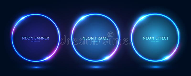 Neon Blue Highlights Stock Illustrations – 1,094 Neon Blue Highlights ...