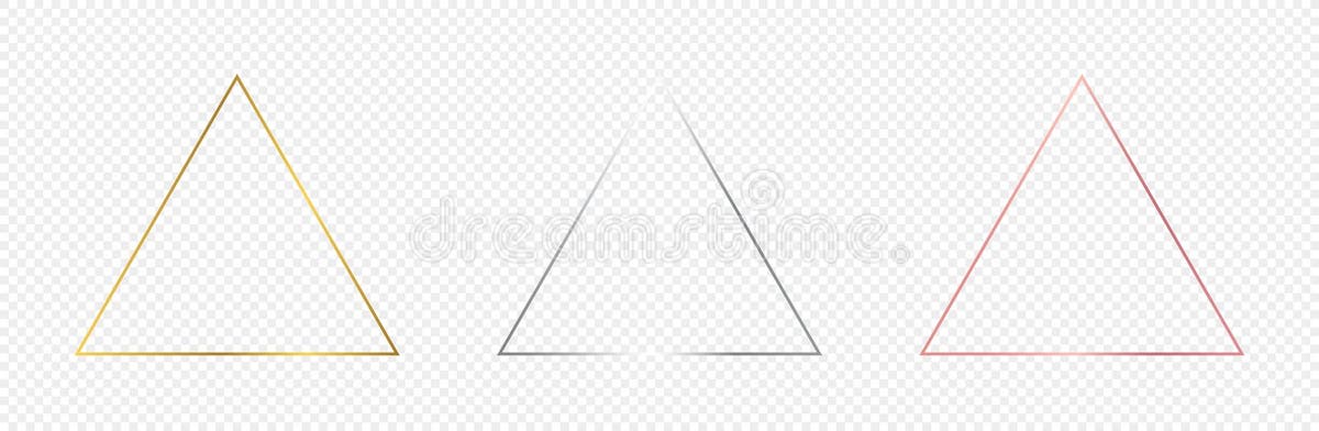 Gold Triangle Frame Stock Illustrations – 17,986 Gold Triangle Frame ...
