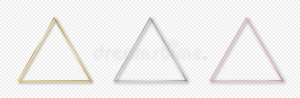 Silver Triangle Frame Stock Illustrations – 2,008 Silver Triangle Frame ...