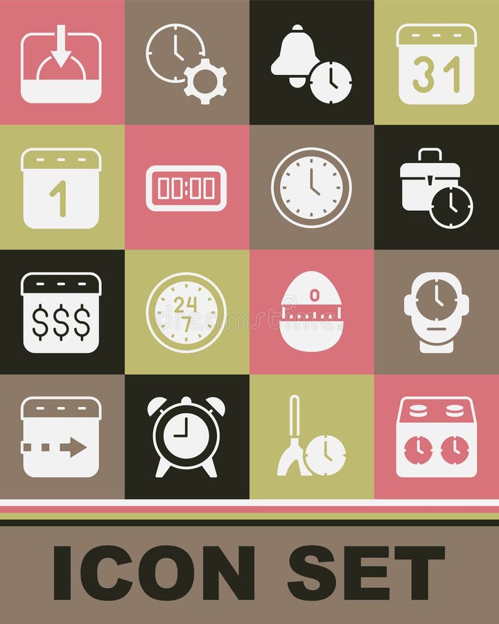 Set Time Chess Clock, Clock, Work Time, Alarm, Digital Alarm, Calendar ...