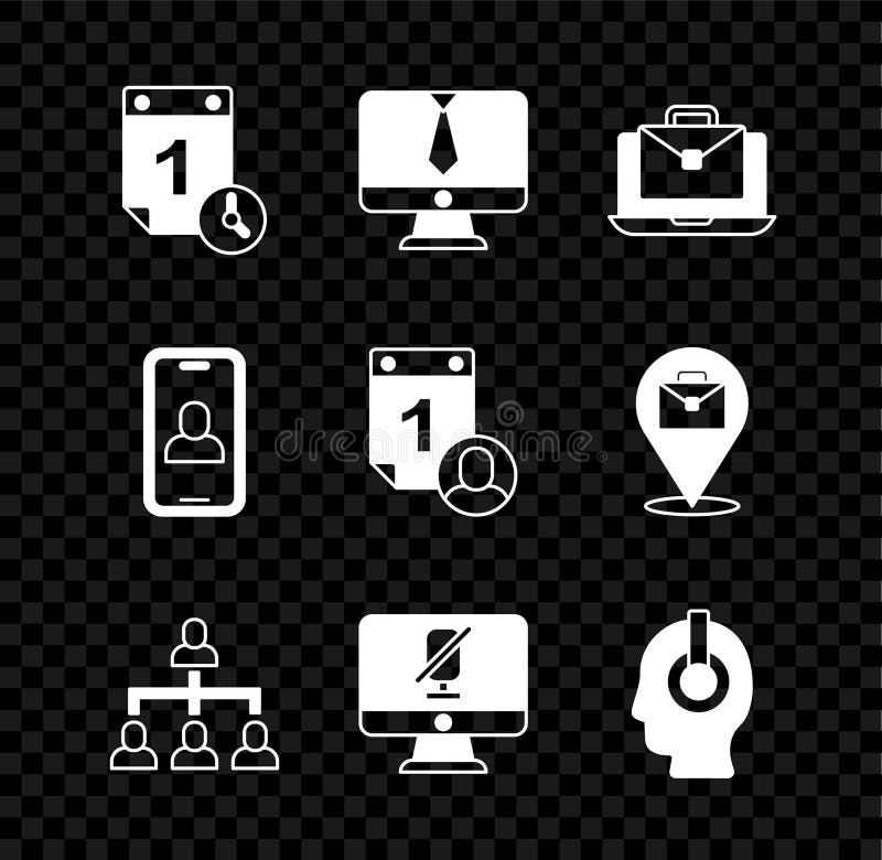 Set Time Management, Video Chat Conference, Online Working, Hierarchy ...