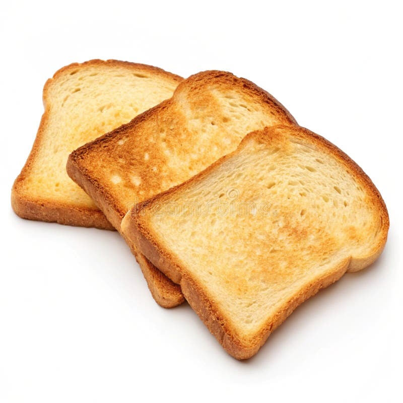 Set of toasted bread stock illustration. Illustration of kitchen ...