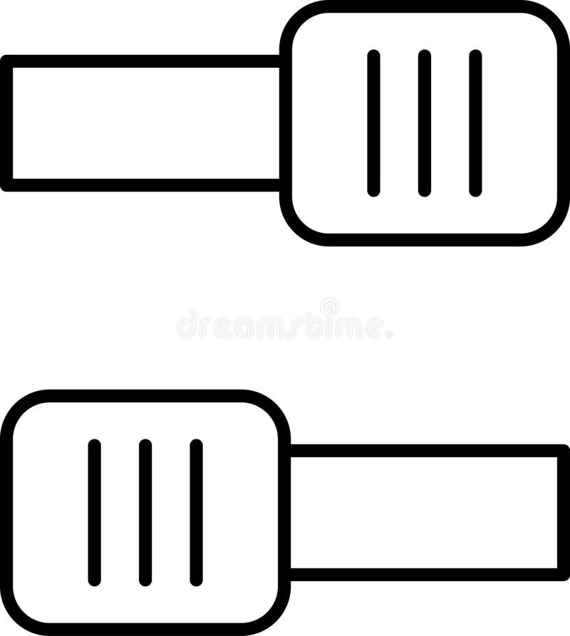 Set of Toggle Icons. Toggle Switch Line Icon. Switch on and Off Slider ...