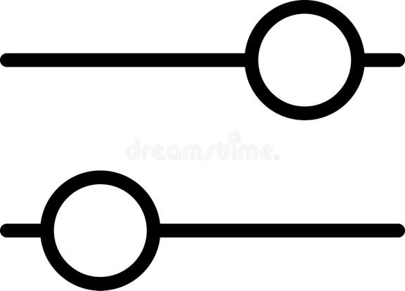 Set of Toggle Icons. Toggle Switch Line Icon. Switch on and Off Slider ...