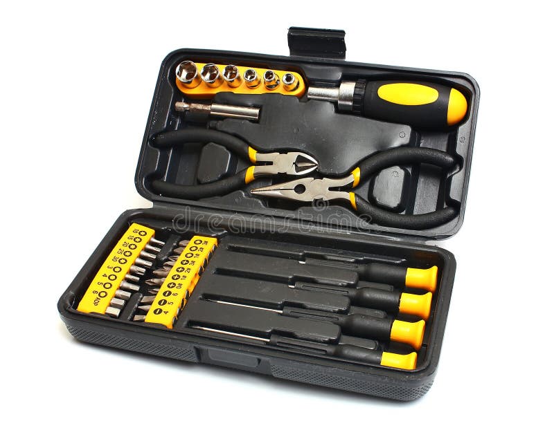 Set of tools stock photo. Image of metal, tool, background - 8545414