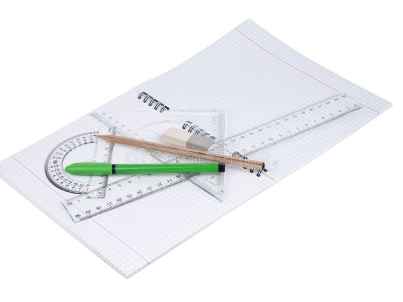 Set of tools for drawing stock image. Image of data, concept - 15814761