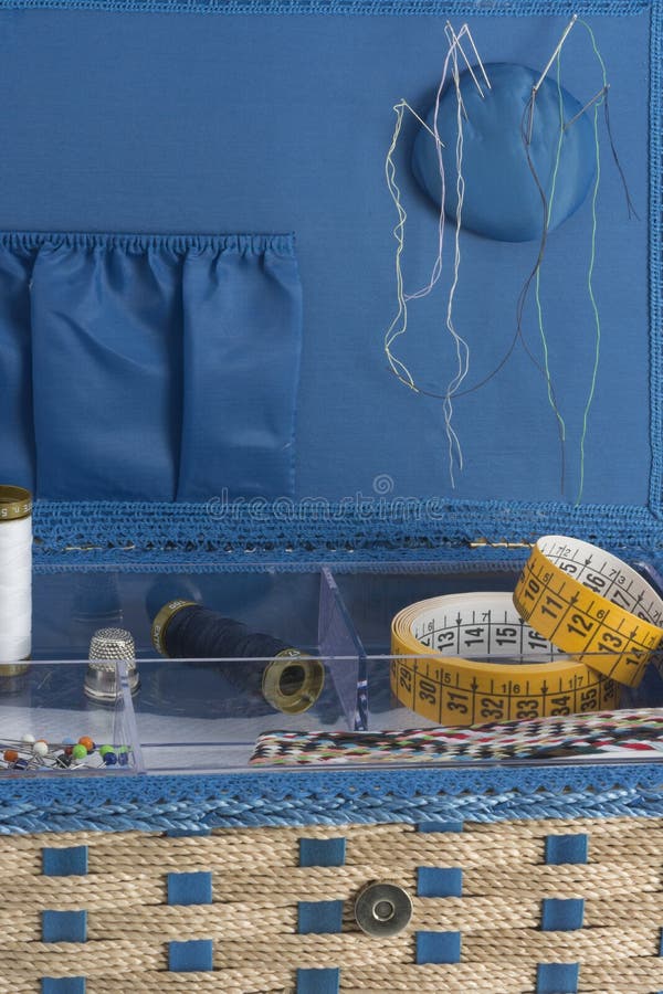 Set of Tools for Hand Sewing Stock Photo - Image of thread, white: 63640784