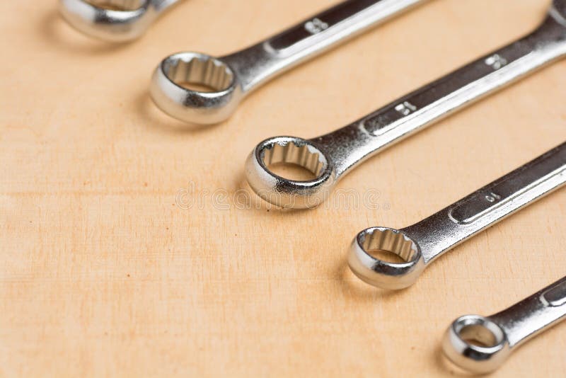 Set of Tools on a Wood Panel Stock Image - Image of hammer, carpentry ...