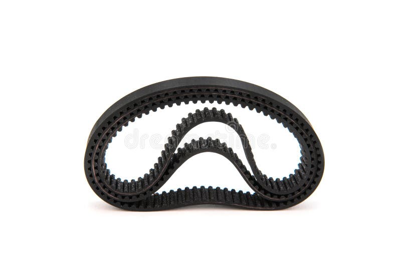 A Set of Toothed Rubber Belts for Power Tools Stock Photo - Image of ...