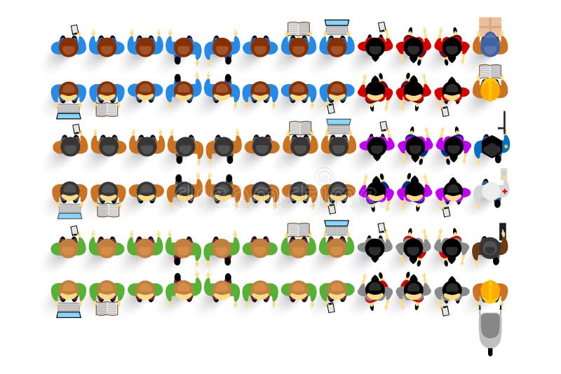 Person Silhouette Top View Stock Illustrations – 5,583 Person ...