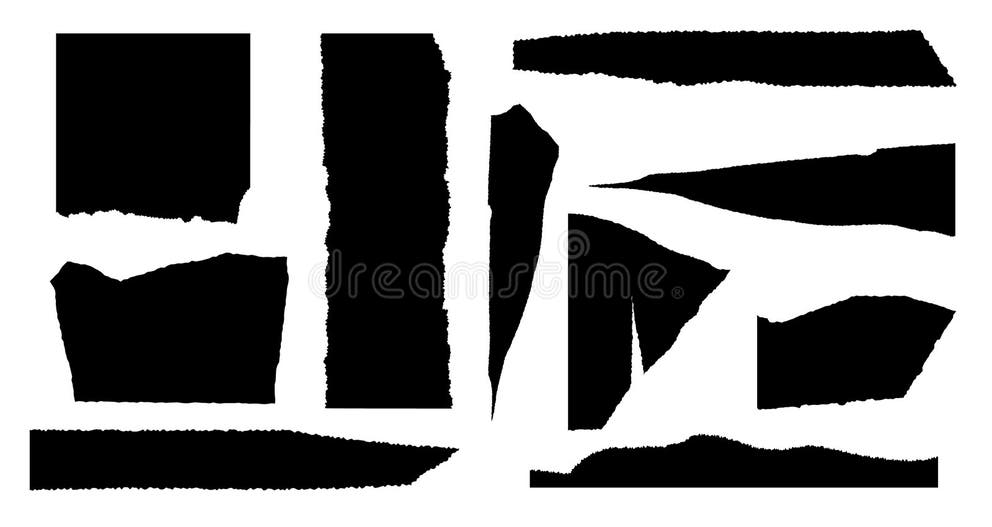 Ripped Jagged Borders Stock Illustrations – 75 Ripped Jagged Borders ...