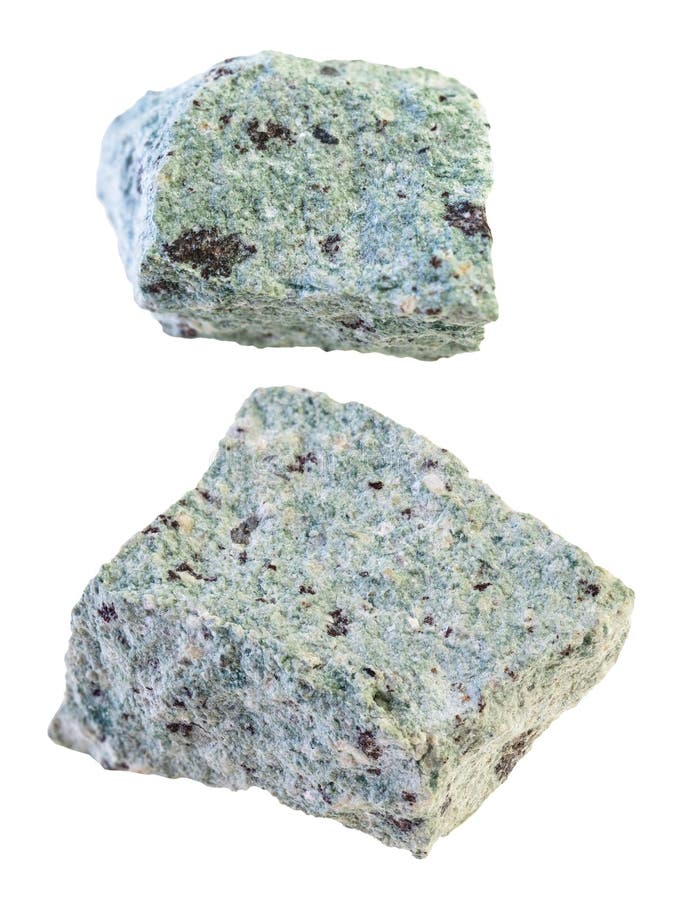 Raw Trachyte Stone on White Stock Photo - Image of structure, small ...