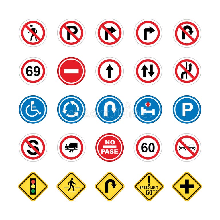 Left Lane Signs Stock Illustrations – 588 Left Lane Signs Stock ...