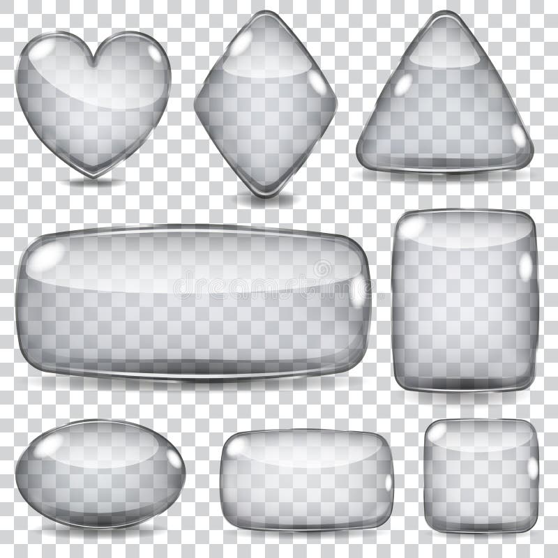 Transparent Glass Shapes Stock Illustrations – 10,535 Transparent Glass ...