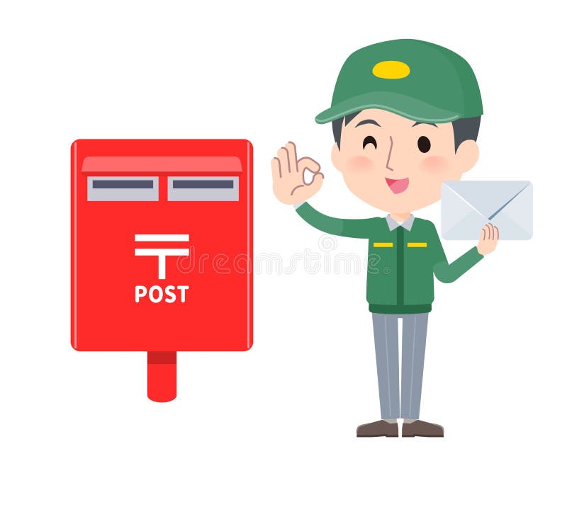 Man Posting Letter Stock Illustrations – 61 Man Posting Letter Stock ...