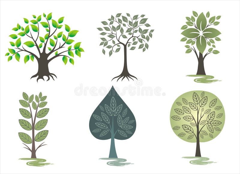 Tree. stock vector. Illustration of pattern, botany, grow - 2478645