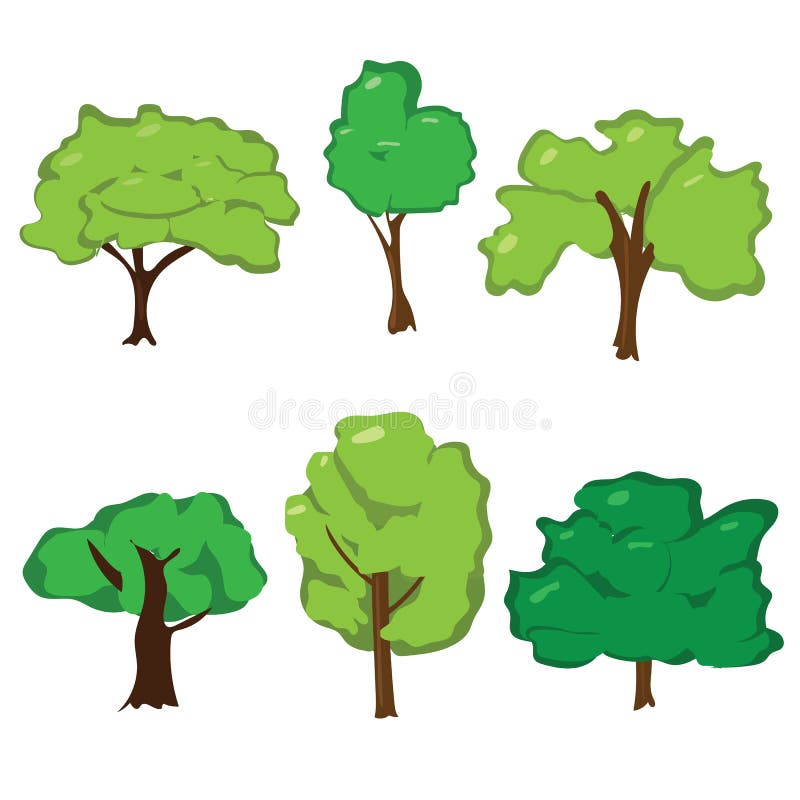 Fur Tree Isolated. Pencil Drawing Stock Illustration - Illustration of ...