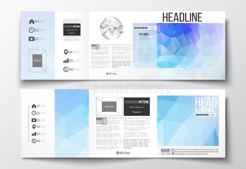 Tri Fold Brochures Background Stock Illustrations – 752 Tri Fold ...