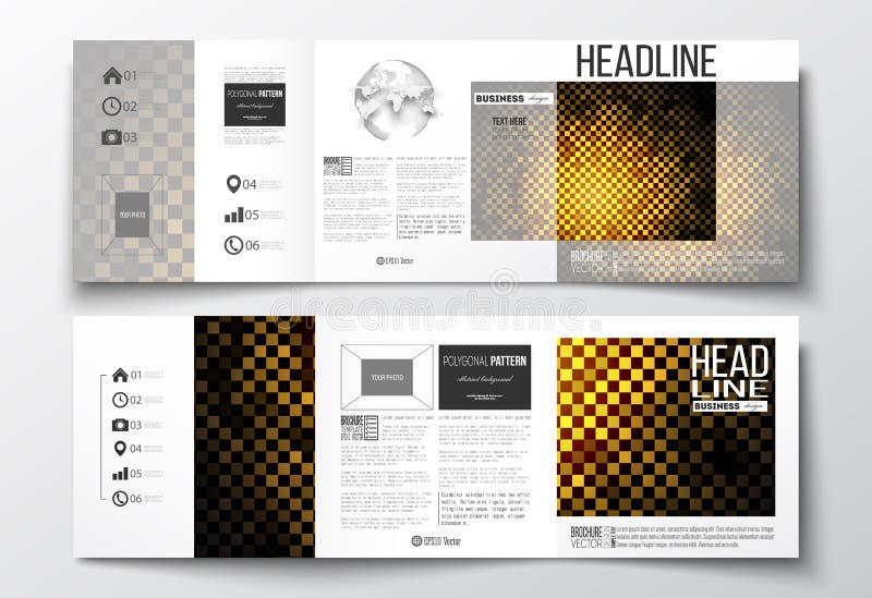 Tri Fold Brochures Background Stock Illustrations – 778 Tri Fold ...