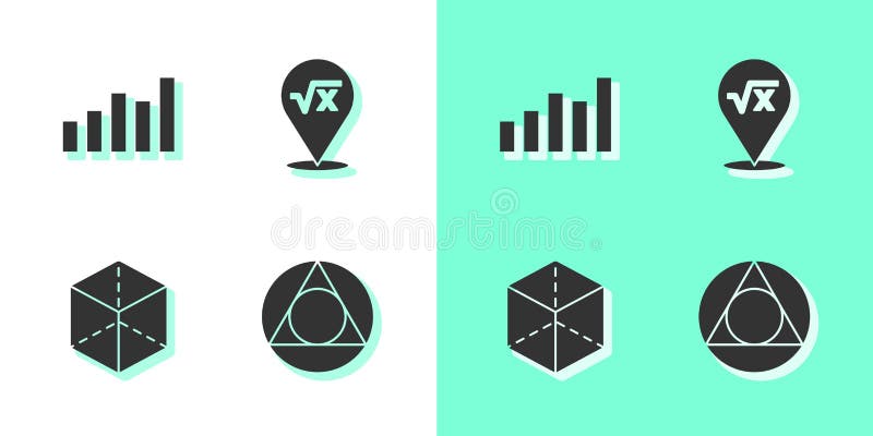 Set Triangle Math, Graph, Schedule, Chart, Diagram, Geometric Figure ...