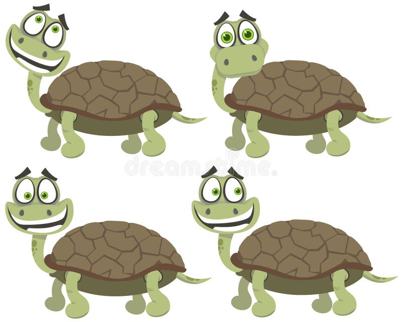 Turtle cartoon stock vector. Illustration of turtle, cartoon - 35835933