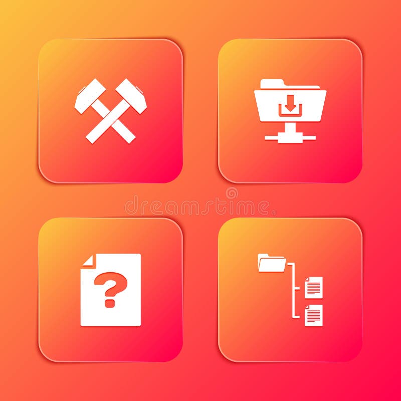 Set Two Crossed Hammers, FTP Folder Download, Unknown Document and ... Set Two Crossed Hammers, FTP Folder Download, Unknown Document and ...