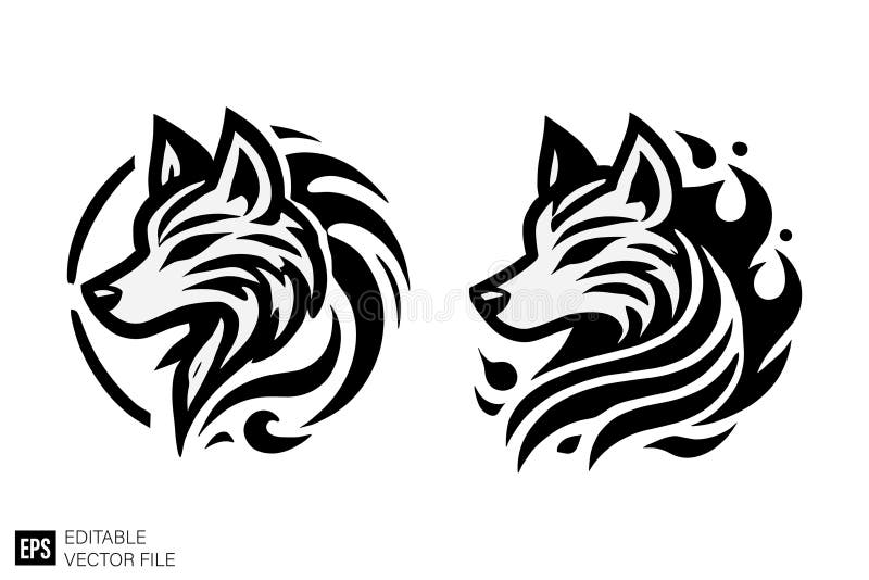 Logos Set Stylized Vector Illustrations Stock Illustrations – 1,790 ...