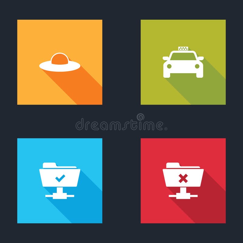 Set UFO Flying Spaceship, Taxi Car, FTP Operation Successful and Cancel ... Set UFO Flying Spaceship, Taxi Car, FTP Operation Successful and Cancel ...