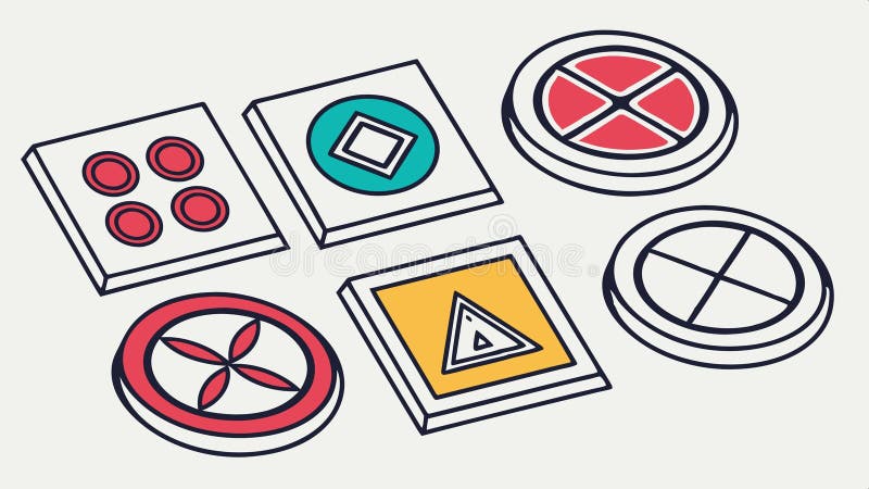 Set of UI Buttons, User Interface and Interactive Elements Vector ...