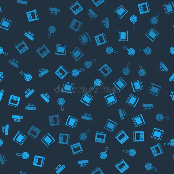 Set UI or UX Design, Laptop with Browser Window, Magnifying Glass Check Mark and Search Engine ...