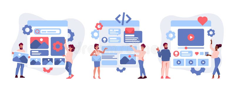 Ui Designer Cartoon Stock Illustrations – 1,083 Ui Designer Cartoon Stock Illustrations, Vectors ...