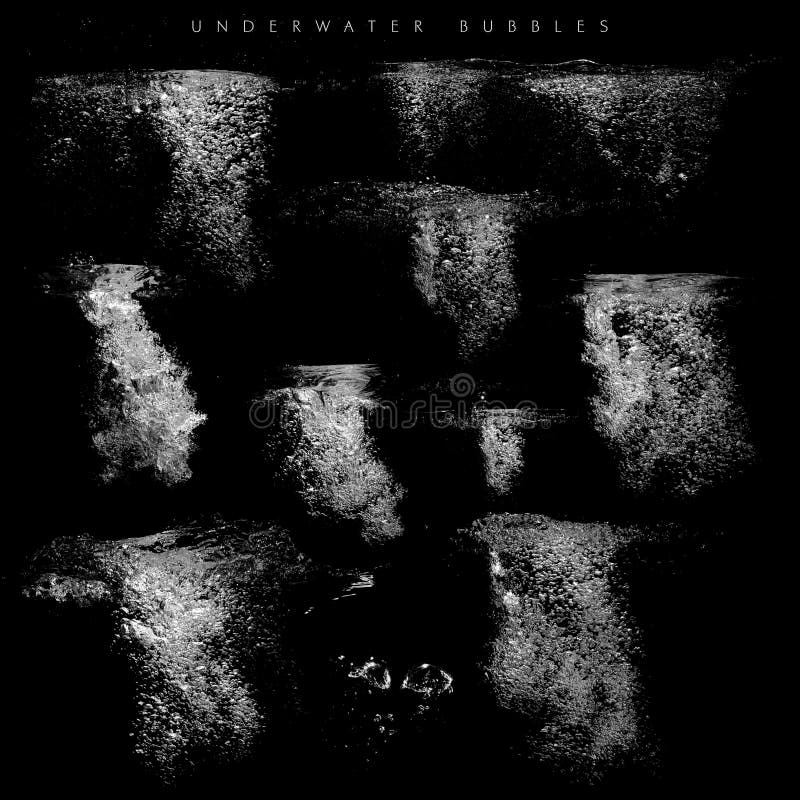 Set of Underwater Bubbles Textures Stock Image - Image of bubbles ...