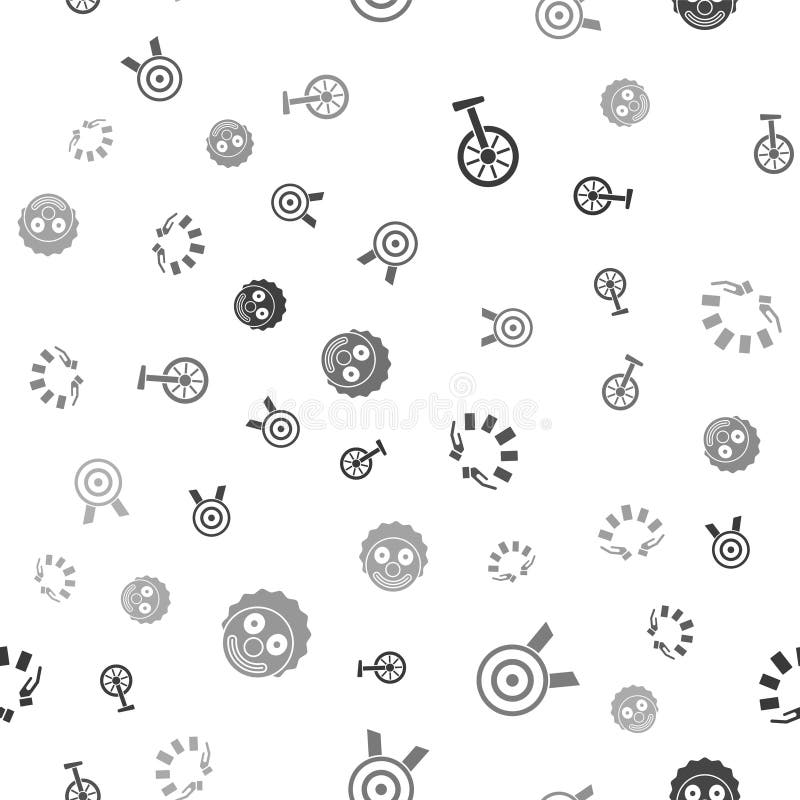 Set Unicycle or One Wheel Bicycle, Target, Hand Holding Playing Cards ...