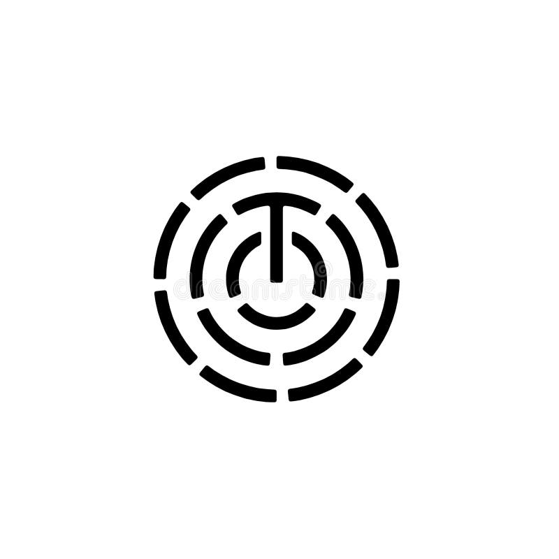 Unique Line Art Designs for Creative Projects Stock Illustration ...