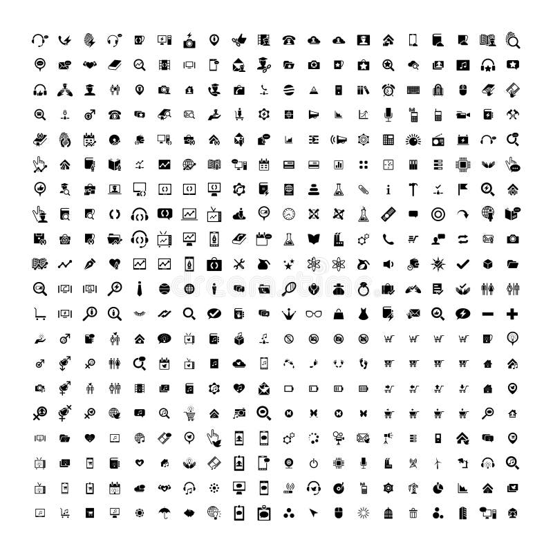 Set of 200 Universal Icons. Business, Internet, Web Design. Stock ... Set of 200 Universal Icons. Business, Internet, Web Design. Stock ...