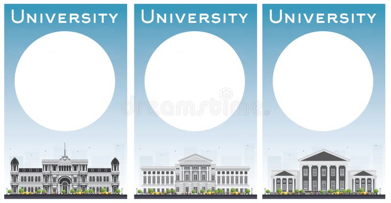 Banners College University Buildings Stock Illustrations – 9 Banners ...