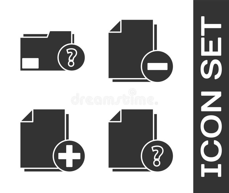 Set Unknown Document, Unknown Document Folder, Add New File and ... Set Unknown Document, Unknown Document Folder, Add New File and ...
