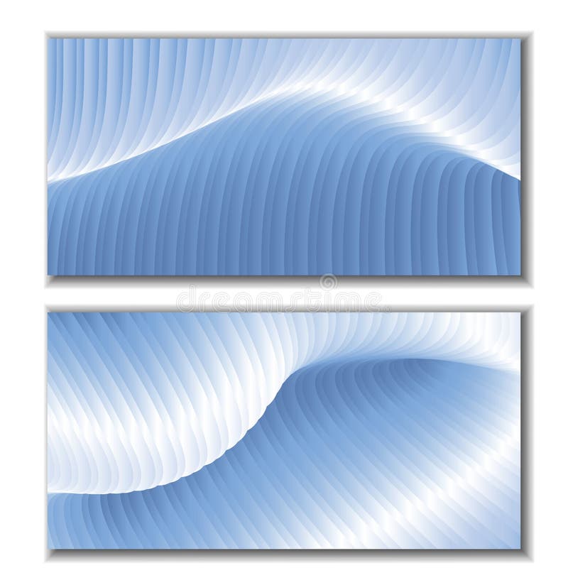 Metallic Blue Stripes, Metallic Gradient. Cover Design. Creative ...